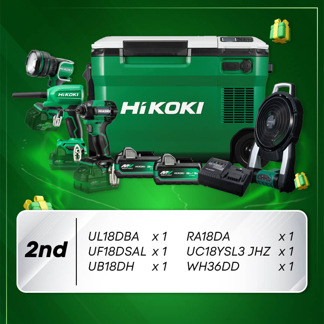 HiKOKI PowerTools – Power Up & Win!